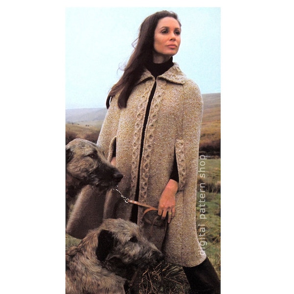 Knit Cape Pattern - Etsy