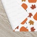 Fall Leaves and Pumpkins Placemat, Brown Fall Table Decoration With ...