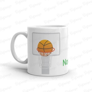 Personalized Basketball Mug, Custom Basketball Player and Coach Name ...