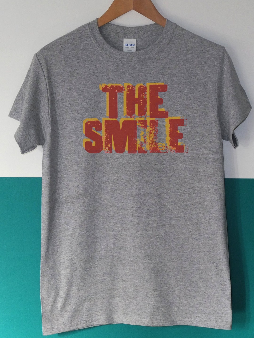 The Smile T-shirt, Thom Yorke, Cutouts, Band, Logo, Radiohead - Screen ...