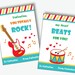 Music Valentine's Day Cards for Kids Printable Guitar Valentine Cards ...
