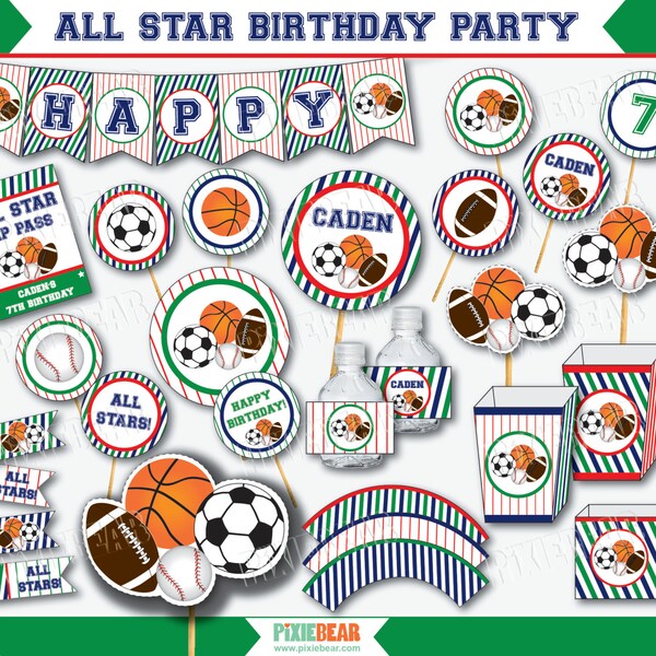 Star Birthday Decorations - Etsy