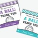 Volleyball Coach Card Printable Teacher Appreciation Tag or Thank You ...