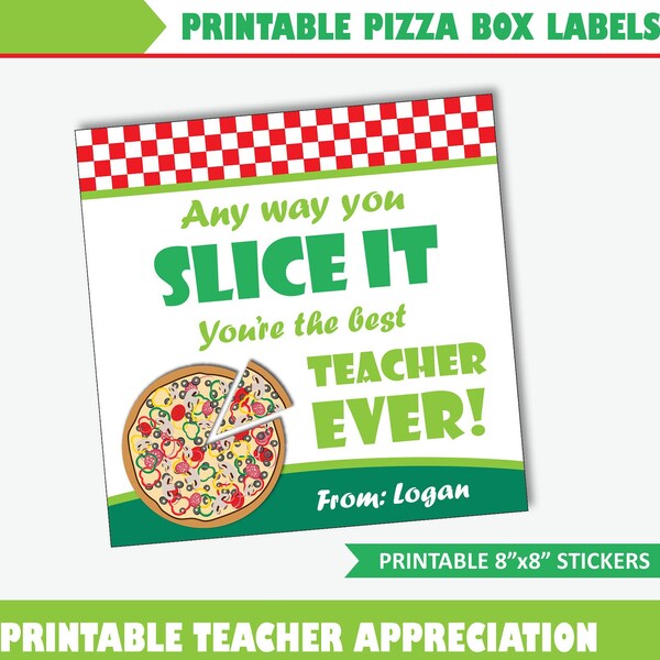 Pizza Box - Etsy