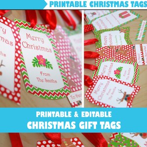Printable Christmas Tags Christmas Gift Tags for Kids , Christmas ...