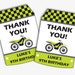 Motorcycle Party Thank You Tags Printable Favor Tags for a - Etsy