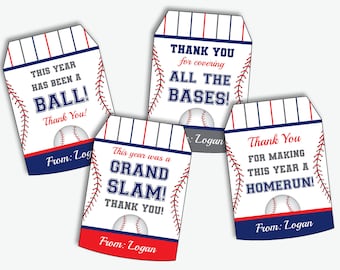 Baseball Gift Tag | Etsy