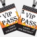 Rock Star Party VIP Pass Rock Star VIP Passes Rock Star | Etsy