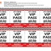 Race Car Birthday VIP Passes Race Car Party VIP Pass Race | Etsy