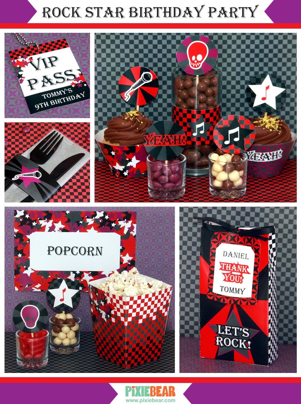 Diy Rock Star Vip Pass