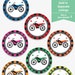 Motocross Birthday Food Labels Printable Decorations for a Motorcycle ...