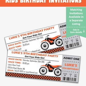 Motorcycle Party Food Labels Printable Decorations for a Dirt Bike Baby ...