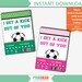 Soccer Valentines for Girls, Soccer Valentines Girls Cards, Soccer ...