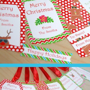 Printable Christmas Tags Christmas Gift Tags for Kids , Christmas ...