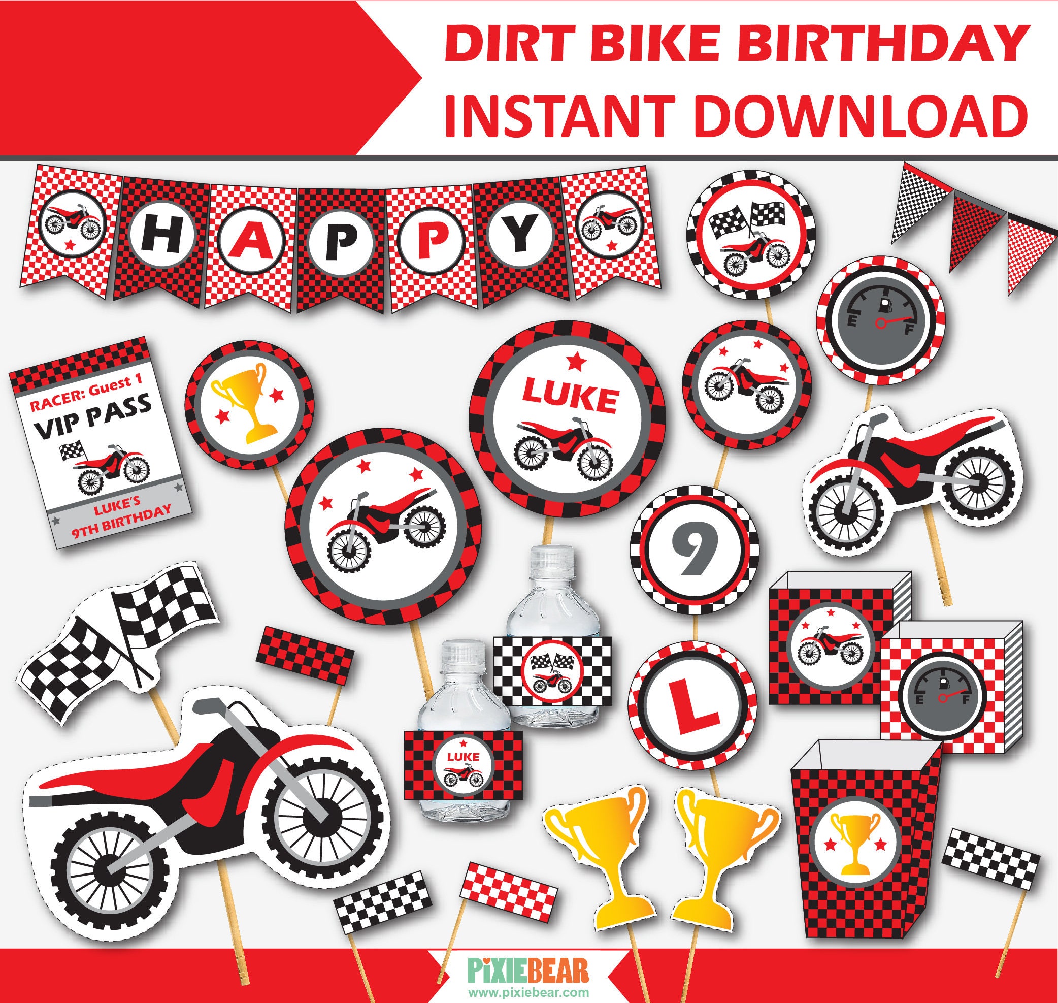 Motorcycle Birthday Party