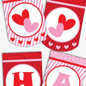 Valentines Day Banner Valentines Day Heart Banner Valentines Day ...