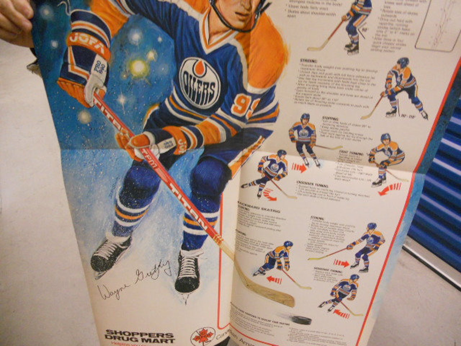Wayne Gretzky Hockey Rare Gaming Skills Large Poster 1981 | Etsy
