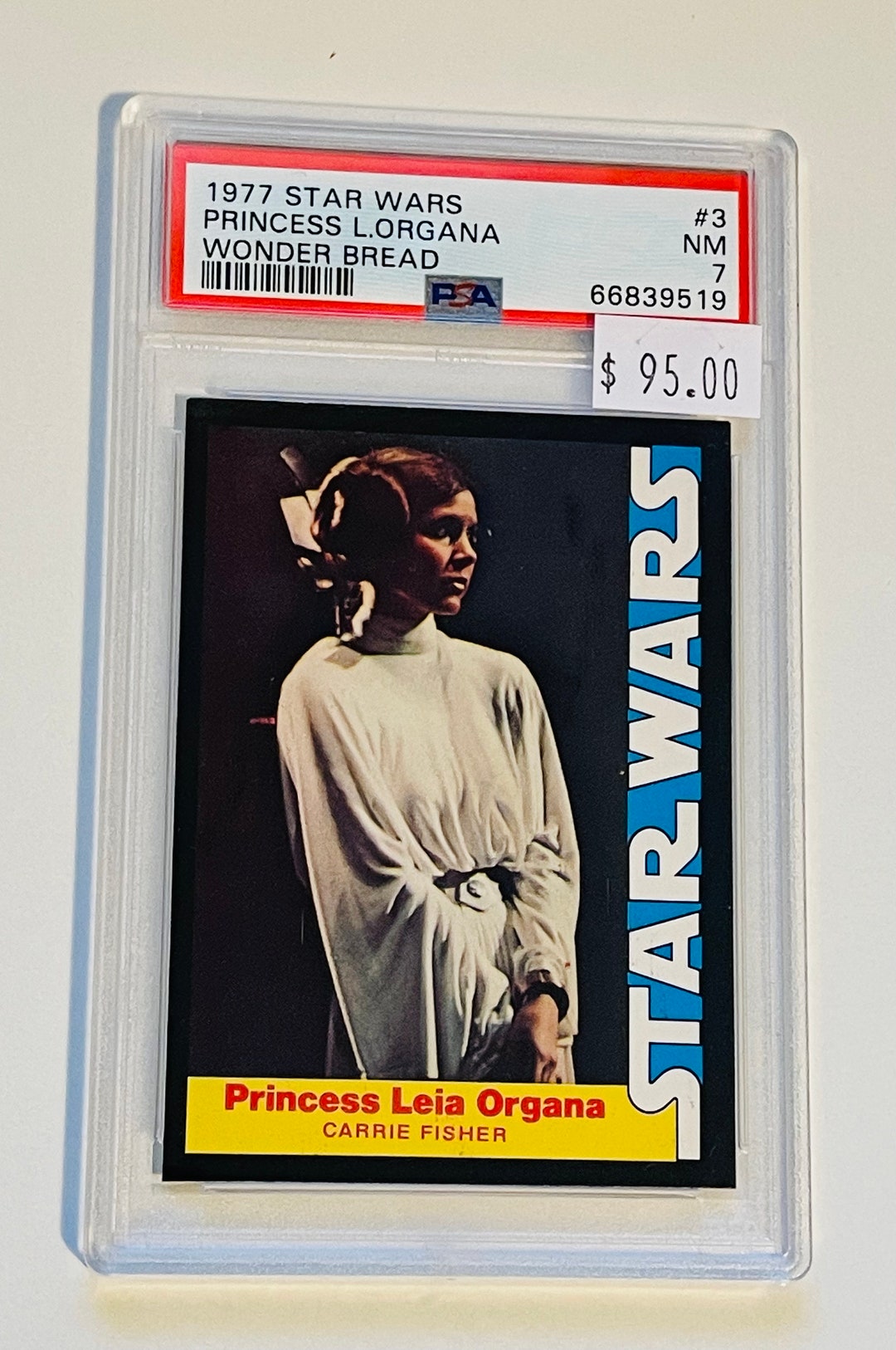 Star Wars Wonderbread Rare Princess Leia PSA Graded Card 1977 - Etsy