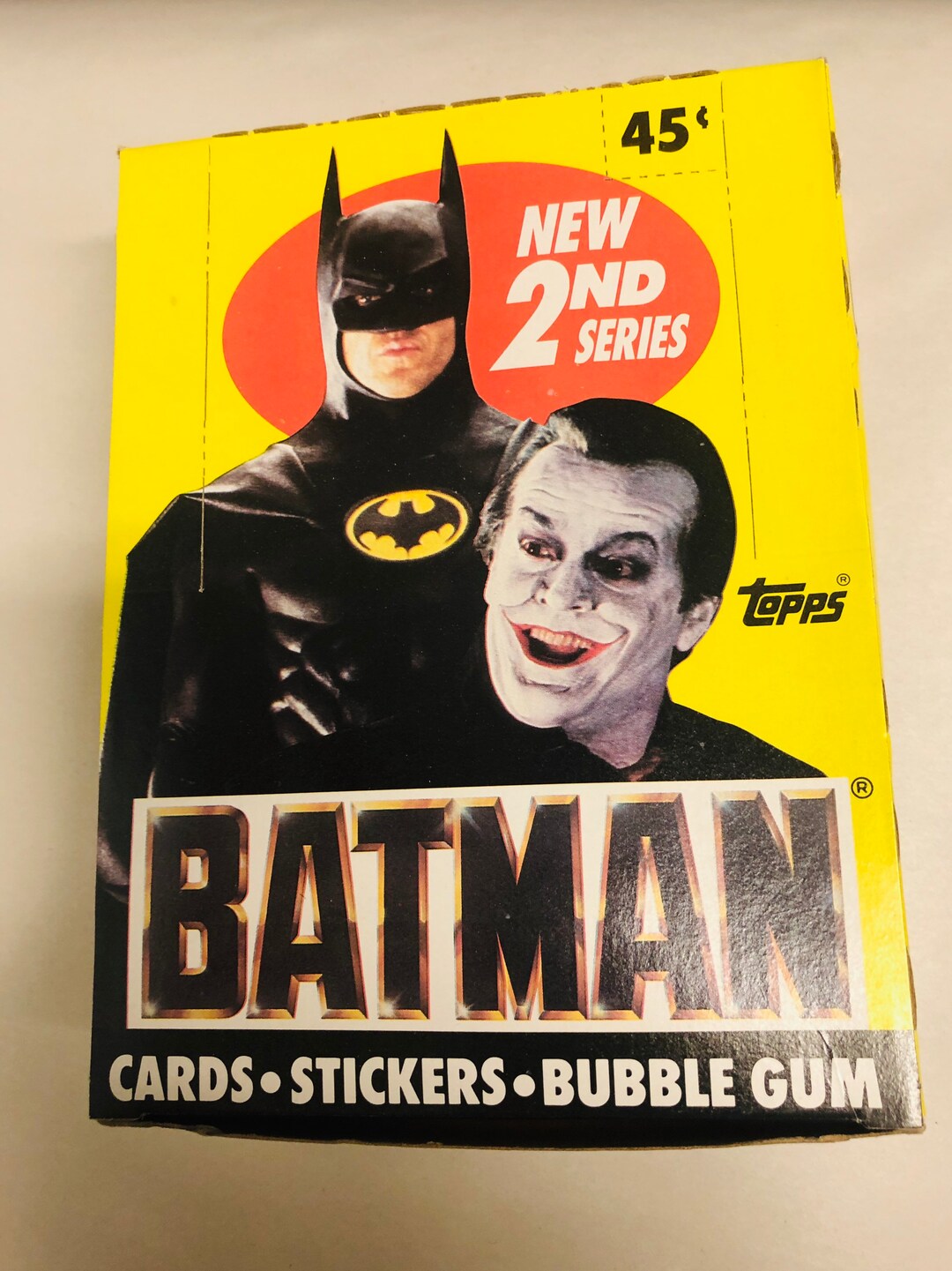 Batman Series 2 Movie Cards 36 Packs Box 1989 - Etsy