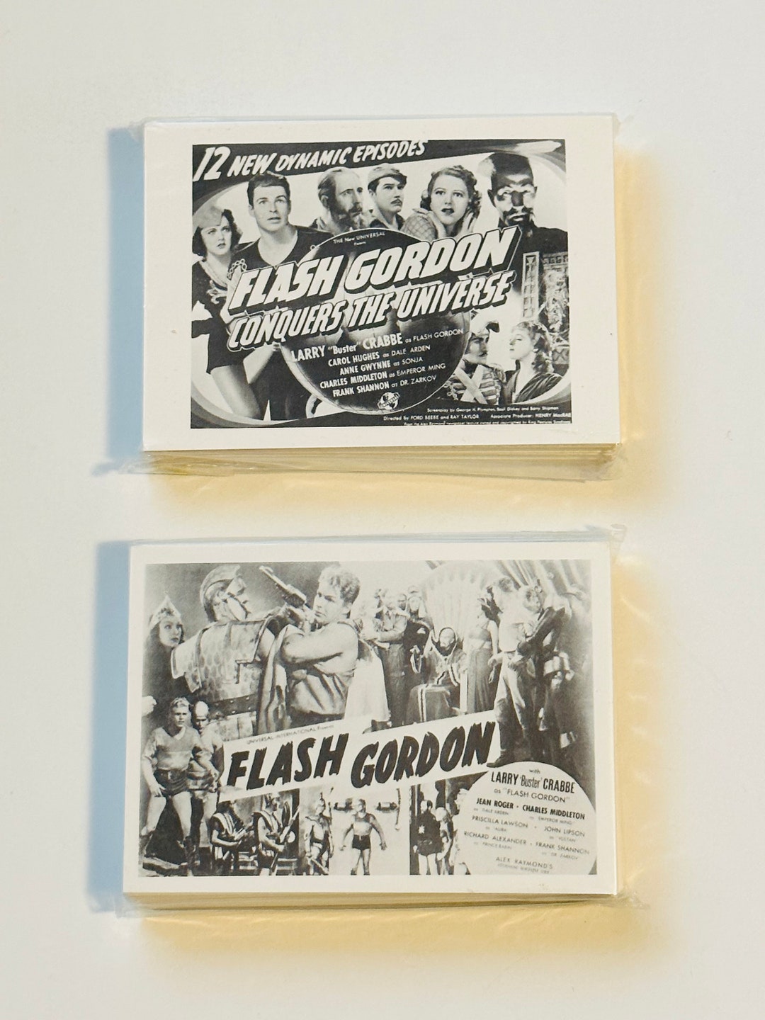 Flash Gordon TV Show Rare Limited Print Series 1 and 2 Numbered Cards ...