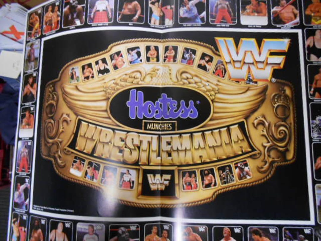 WWF Wrestling Rare Redemption Poster 1987 - Etsy