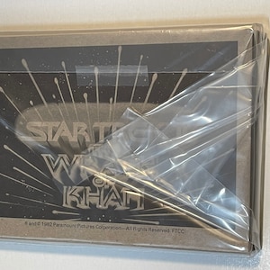 Star Trek Wraith of Khan 5x7 Rare Movie Cards Set 1982 - Etsy