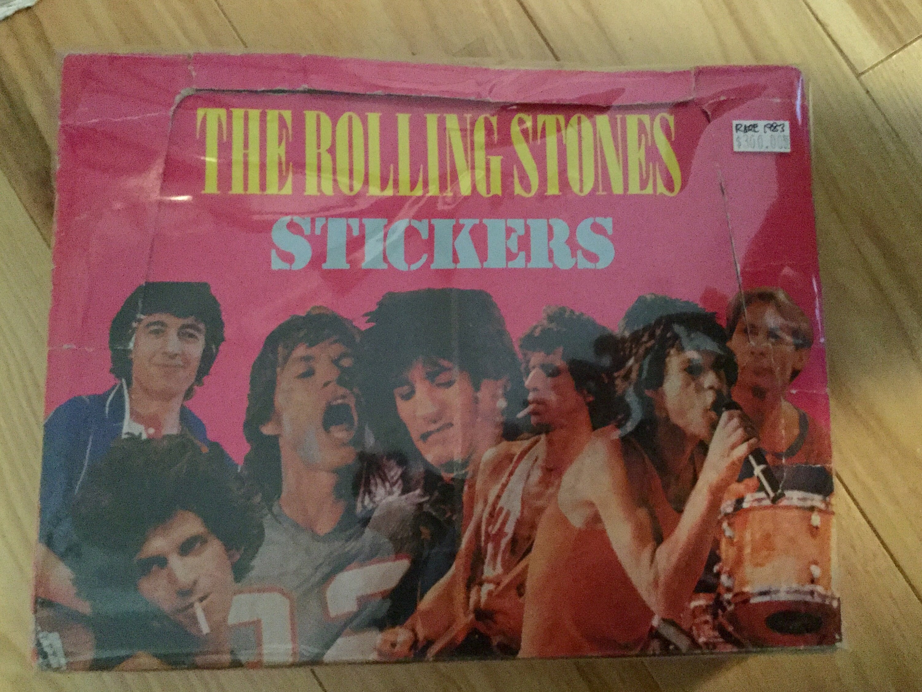 Rolling Stones Rare Stickers Full Box 1980s - Etsy