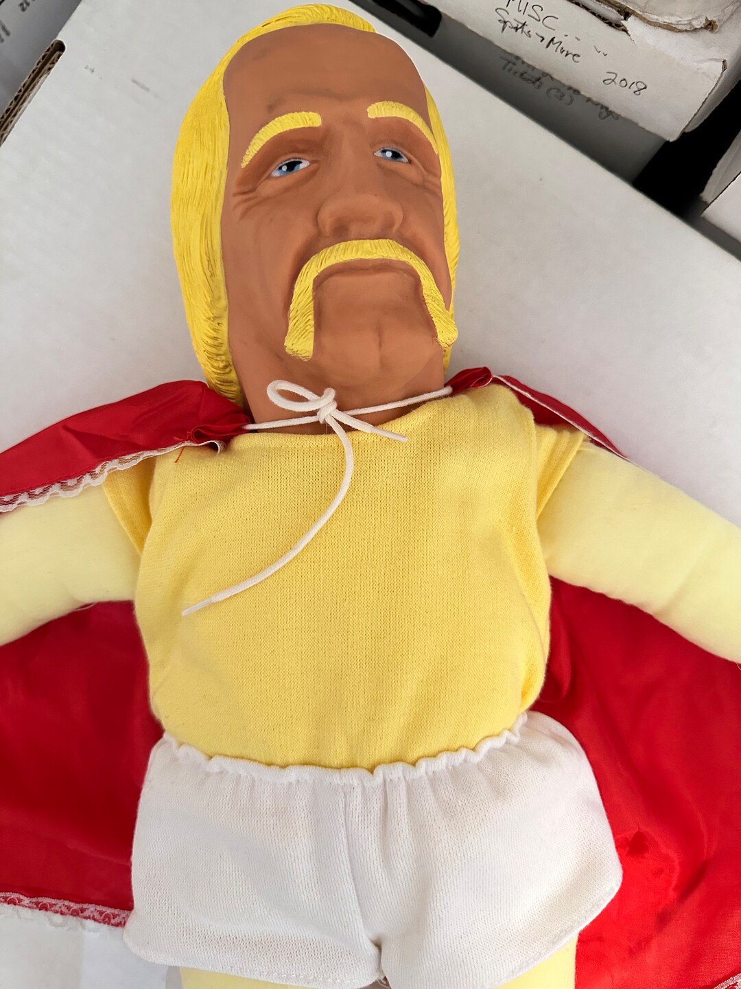 Wrestling Hulk Hogan Rare Thunderlips Plush Doll From the Rocky 3 Movie ...