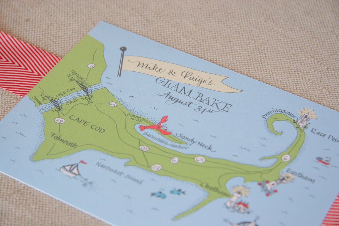 Custom Map Full Color Custom Designed and Illustrated Map - Etsy