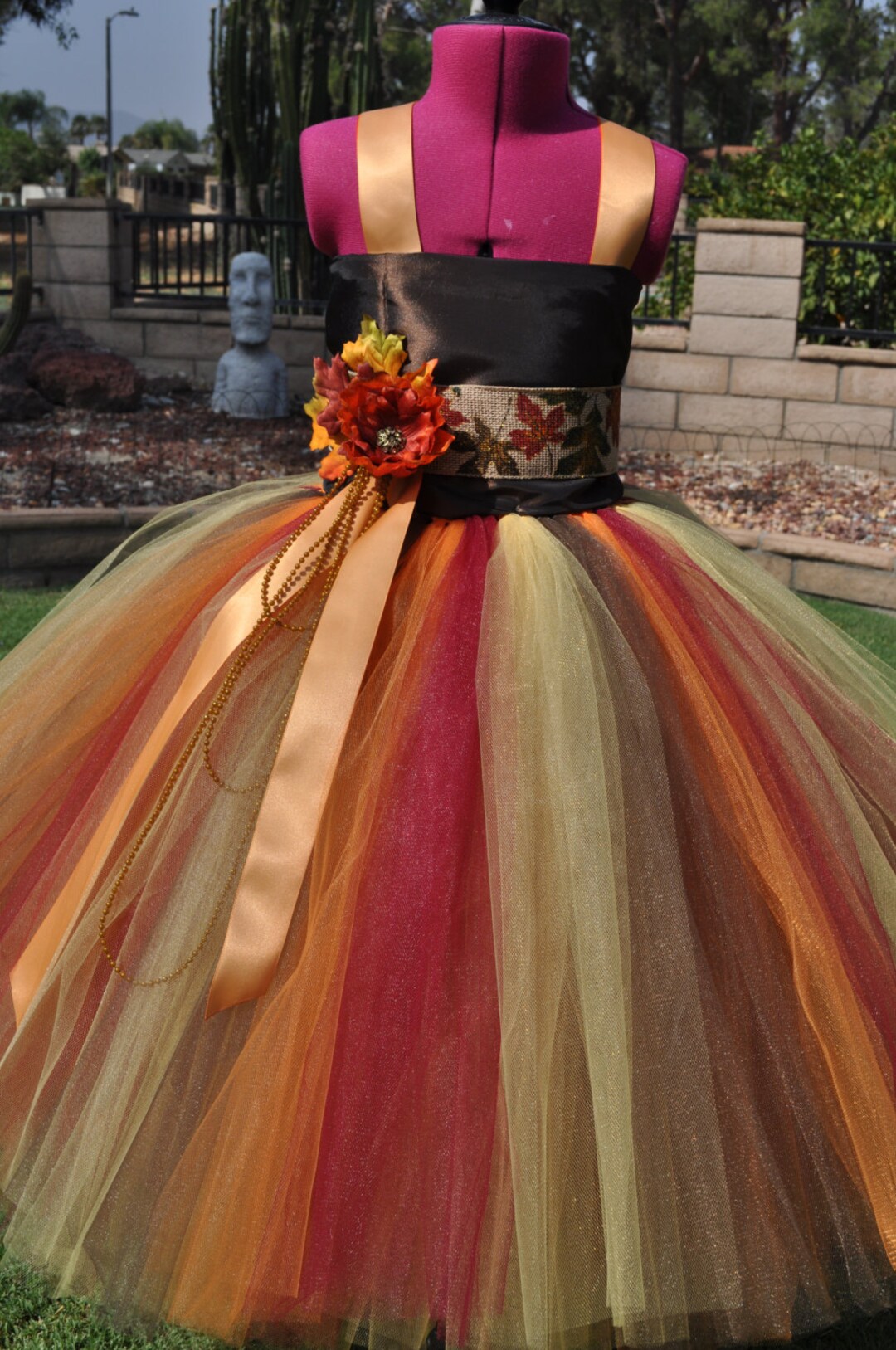 Fall/ Autumn Inspired Flower Girl Dress, Rustic Girls Dress,toddler ...
