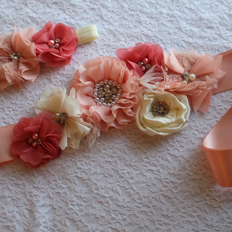 Coral Belt - Etsy
