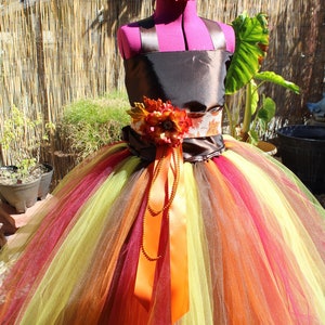 Fall/ Autumn Inspired Flower Girl Dress Rustic Girls | Etsy