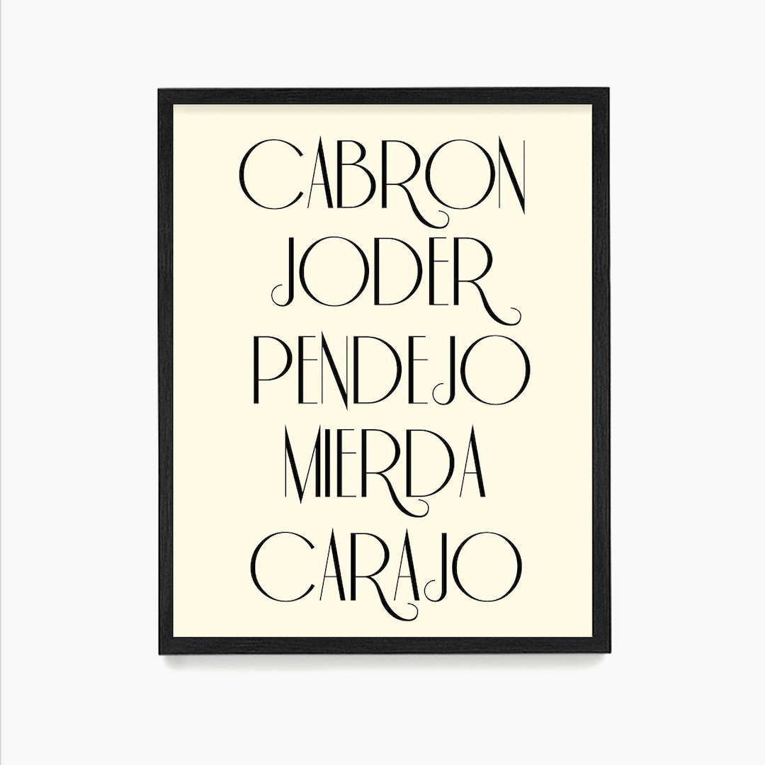 Spanish Swear Words Poster Spanish Language Poster Spanish Etsy spanish-swear-words-poster-spanish-language-poster-spanish-etsy