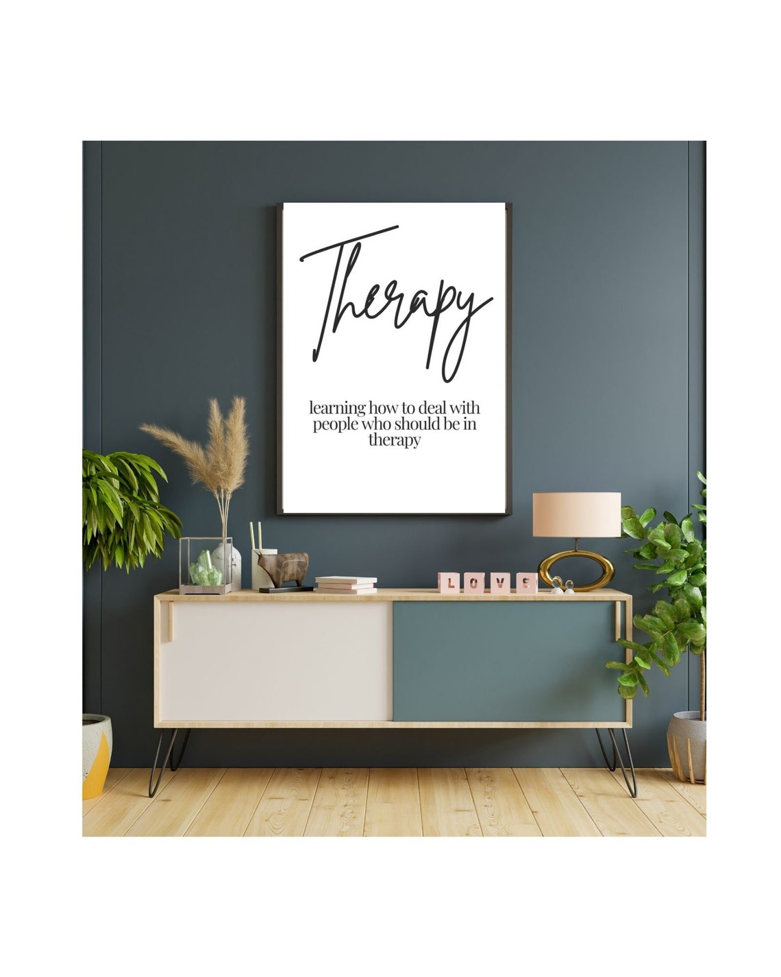 Therapy is for People Mental Health Digital Print - Etsy