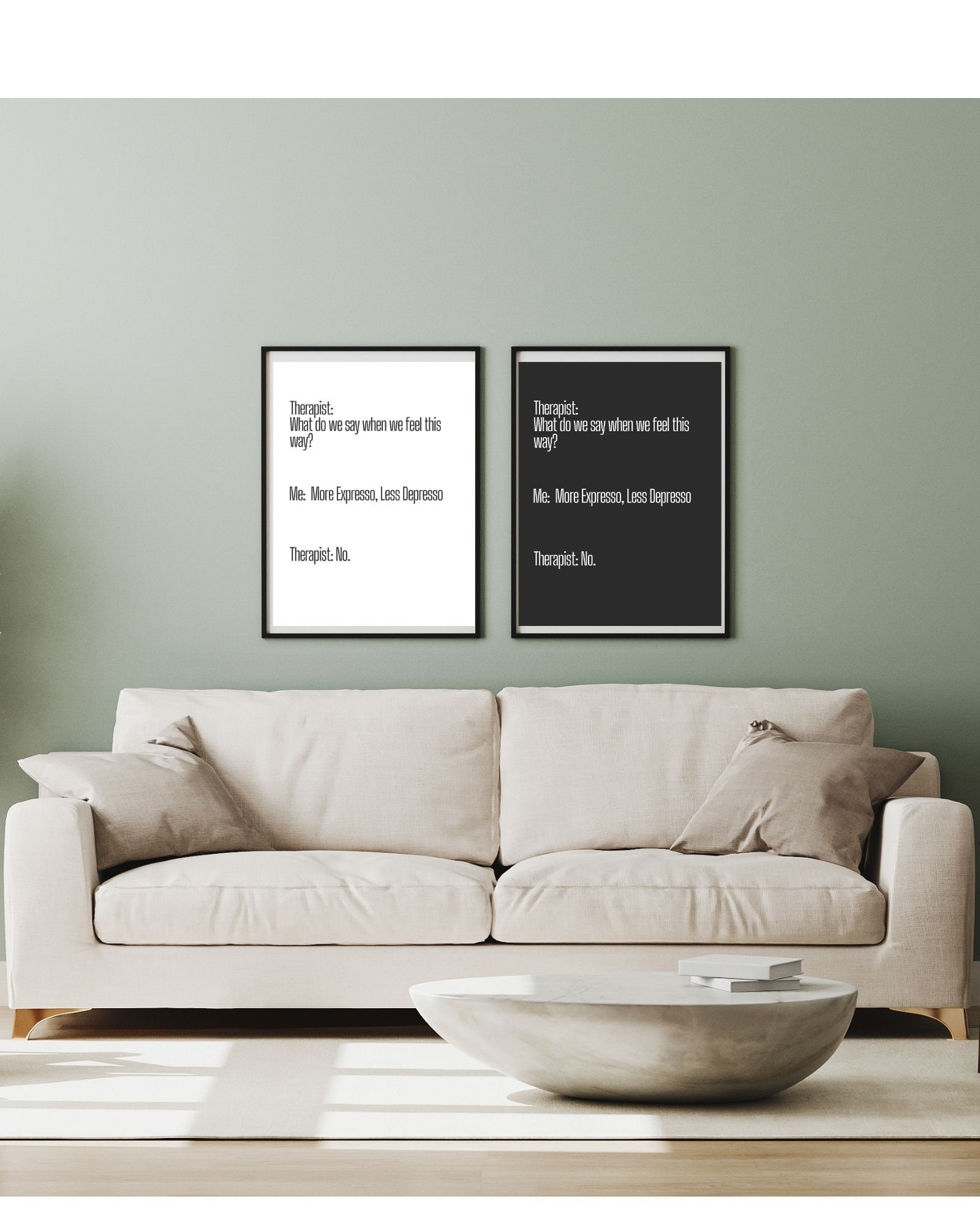 Therapist Meme Poster: Funny Counseling Office Decor (digital Download ...
