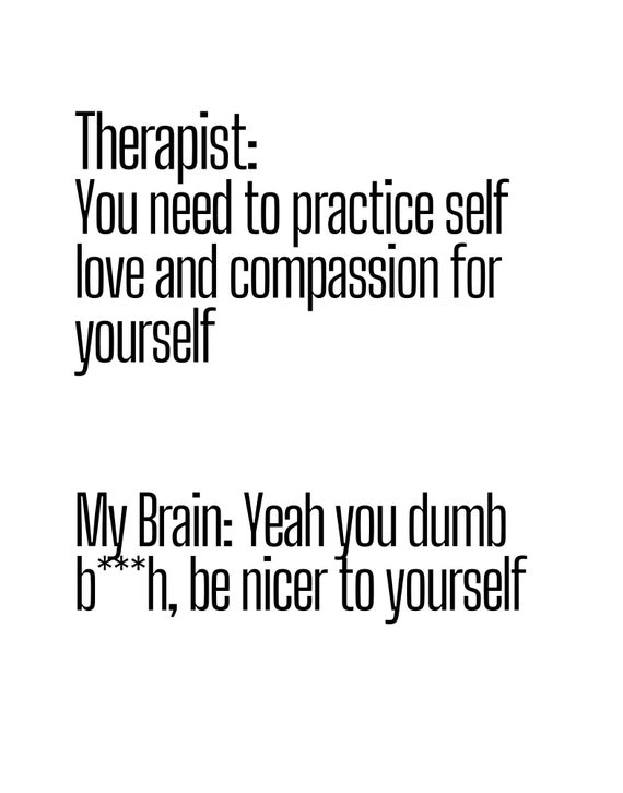 Self Compassion Meme