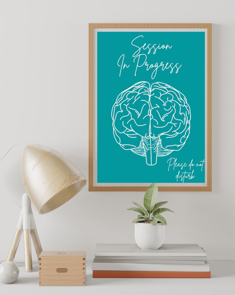 Session in Progress Sign: Therapy Office Decor (digital Print) - Etsy