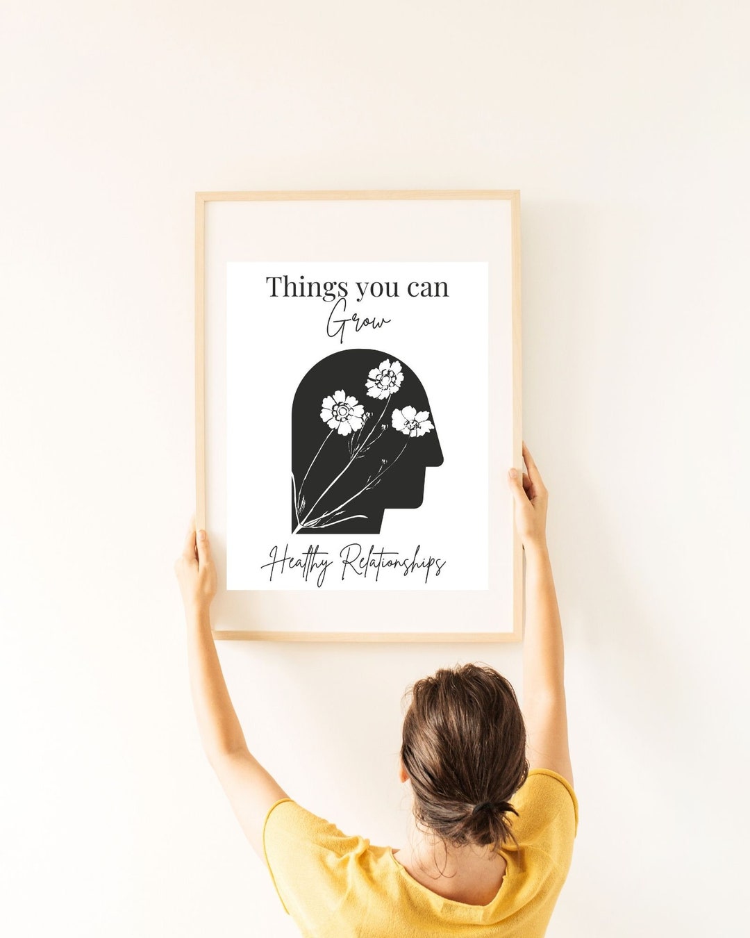 Healthy Relationships Poster: Therapy Office Decor (digital Print) - Etsy