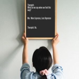 Therapist Meme Poster: Funny Counseling Office Decor (digital Download ...