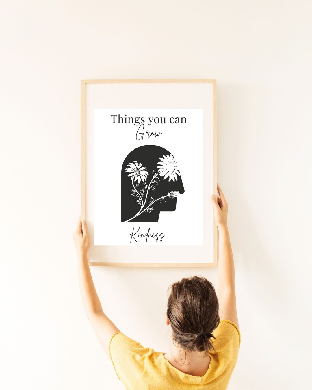 Kindness Grows Poster: Therapy Office Decor (digital Print) - Etsy