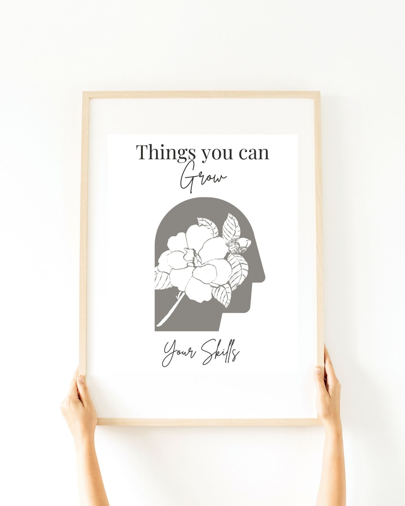 Can Grow Body Positivity Poster|therapy Office Decor| Counseling Office ...
