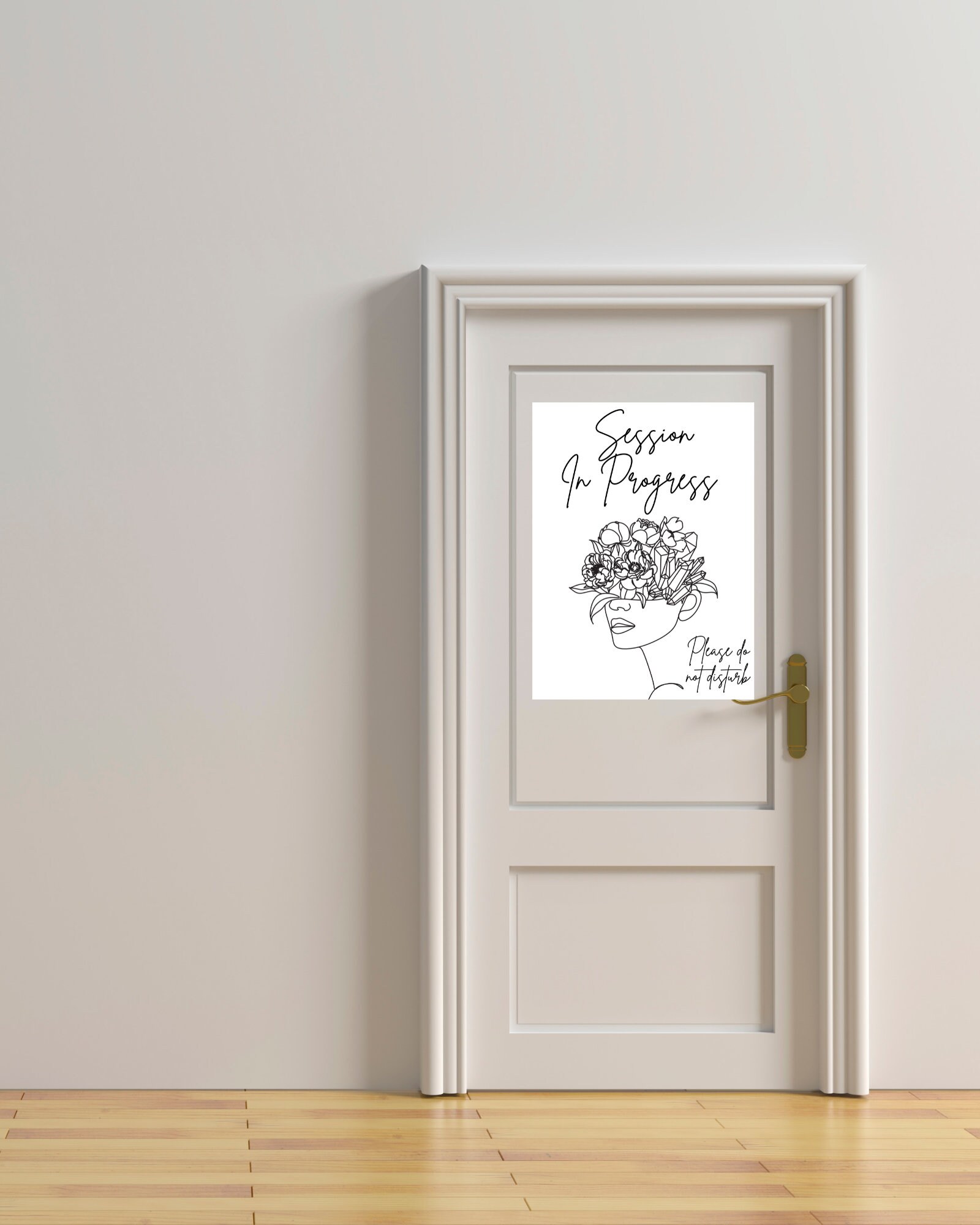 2 Session in Progress Hangable Signs Therapy Office Decor - Etsy