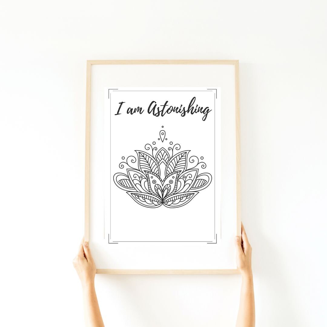 Affirmation Wall Posters — Therapy Store | Dr Rachel Sims | Emotions ...