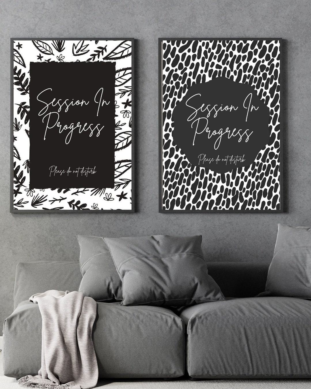 Session in Progress Sign: Therapy Office Decor (digital Print) - Etsy