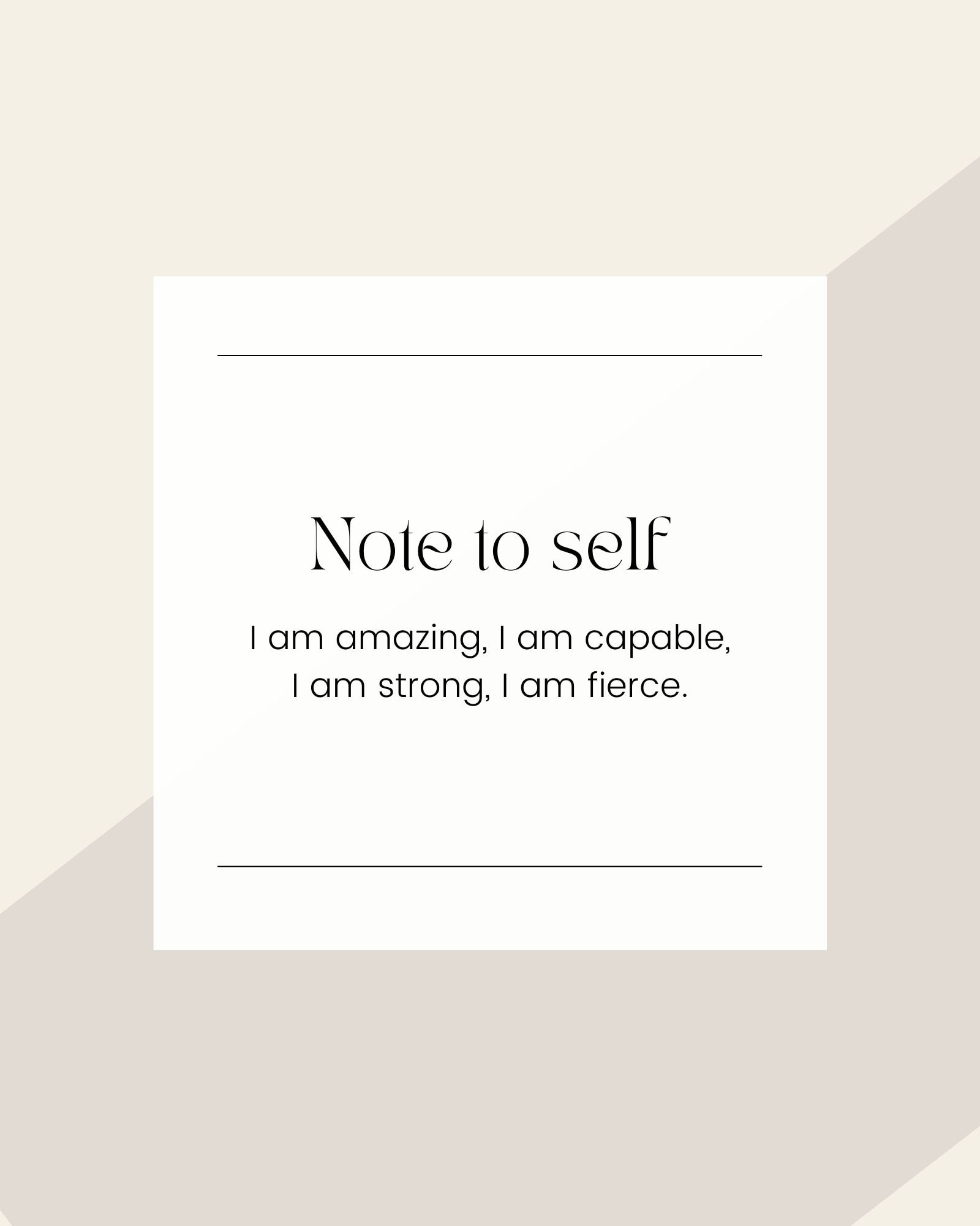 Note to Self Postertherapy Office Decor Counseling Office - Etsy