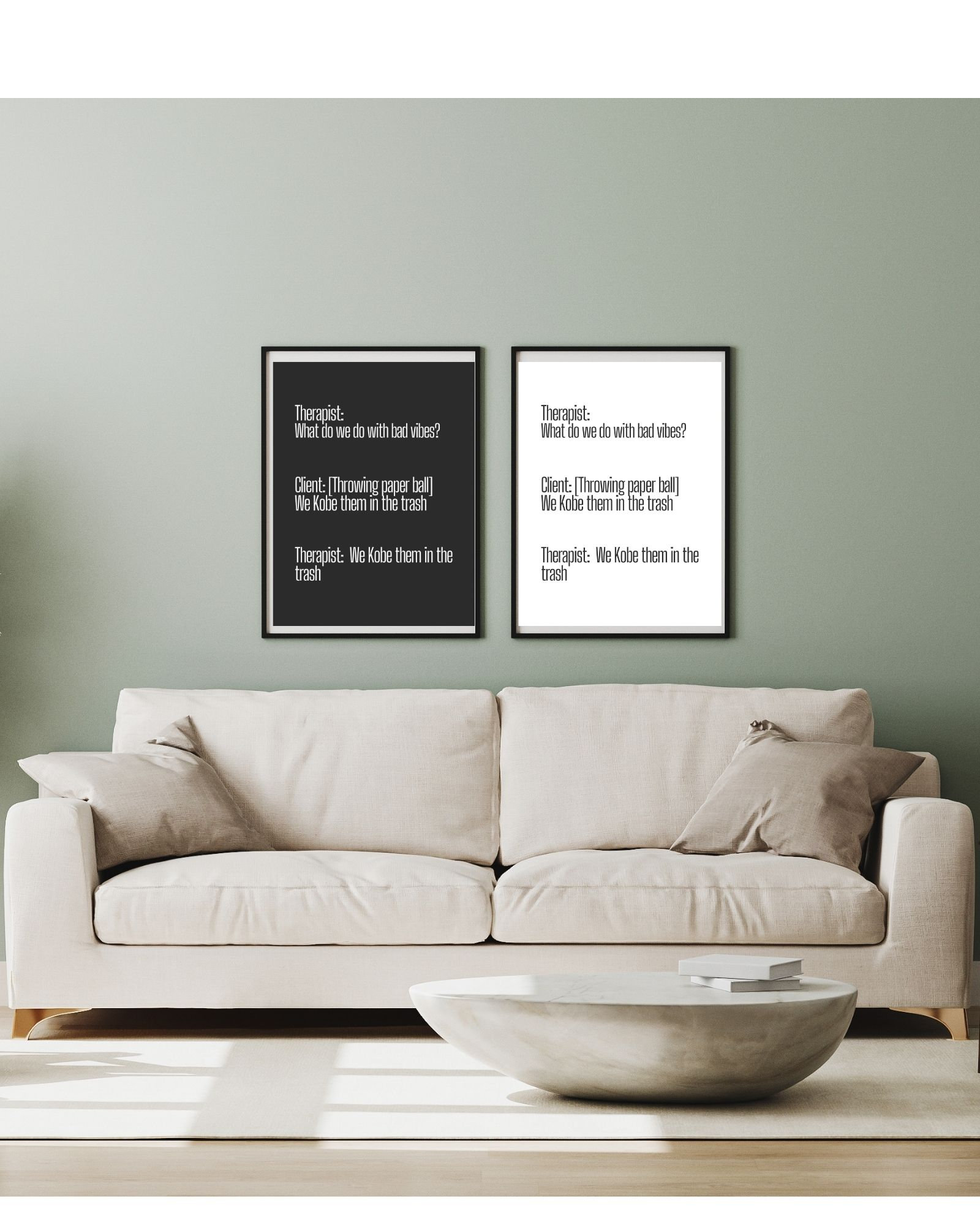 Therapist Meme Poster: Funny Counseling Office Decor (digital Download ...