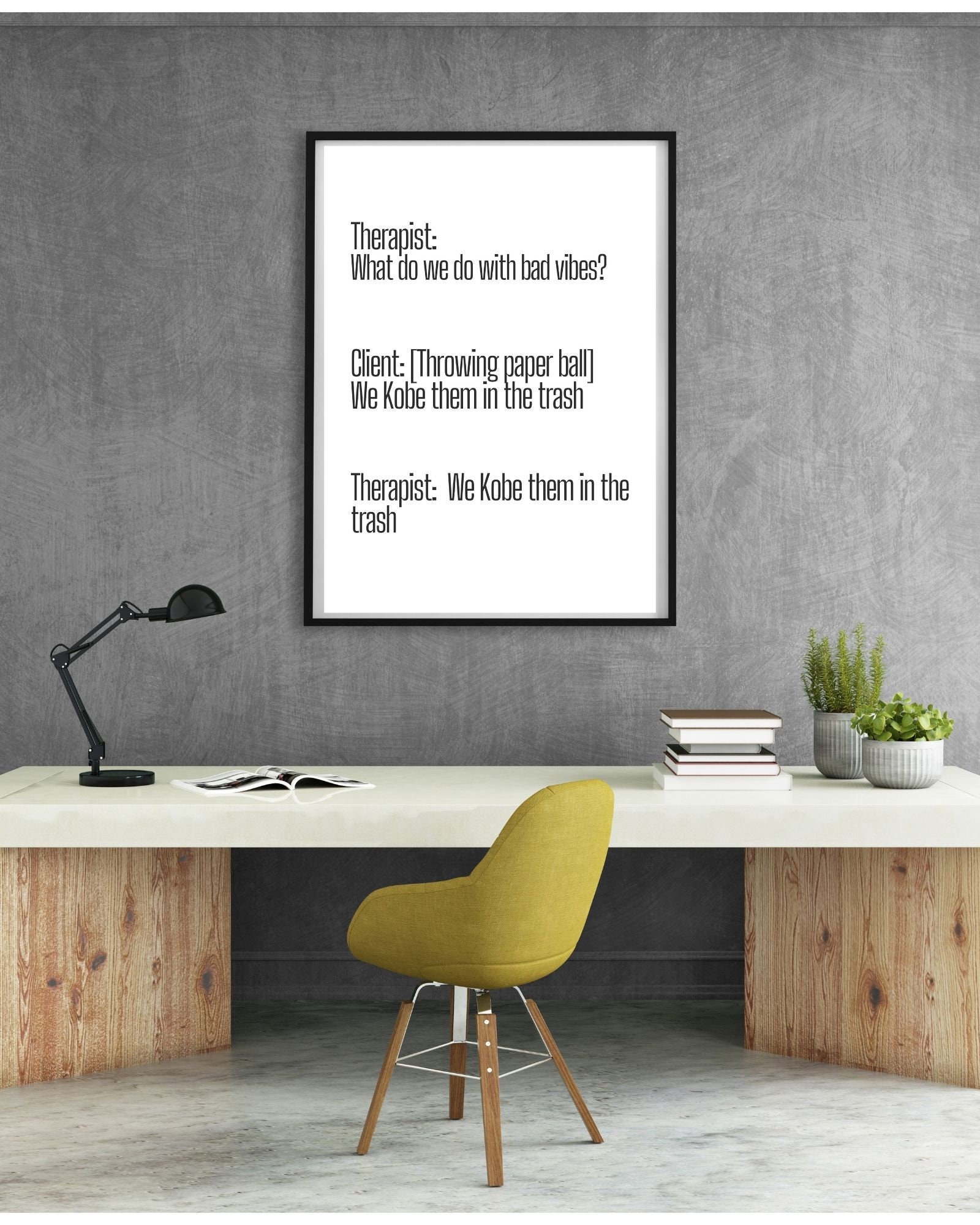 Therapist Meme Poster: Funny Counseling Office Decor (digital Download ...