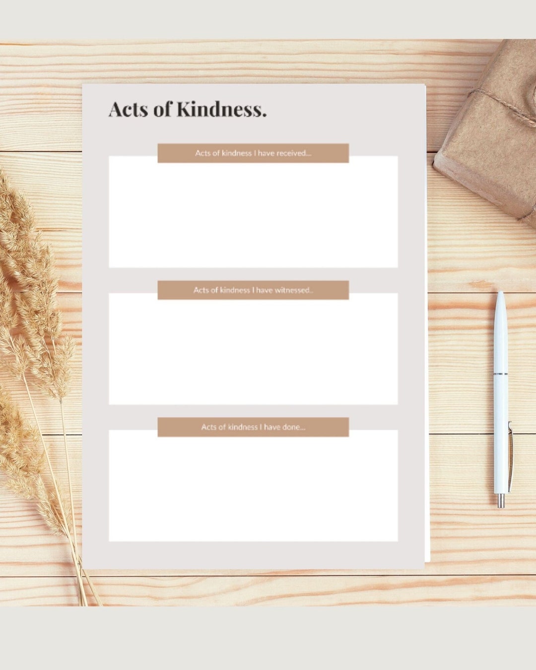 Acts of Kindness|therapy Worksheets|counseling Resources|psychology|cbt ...