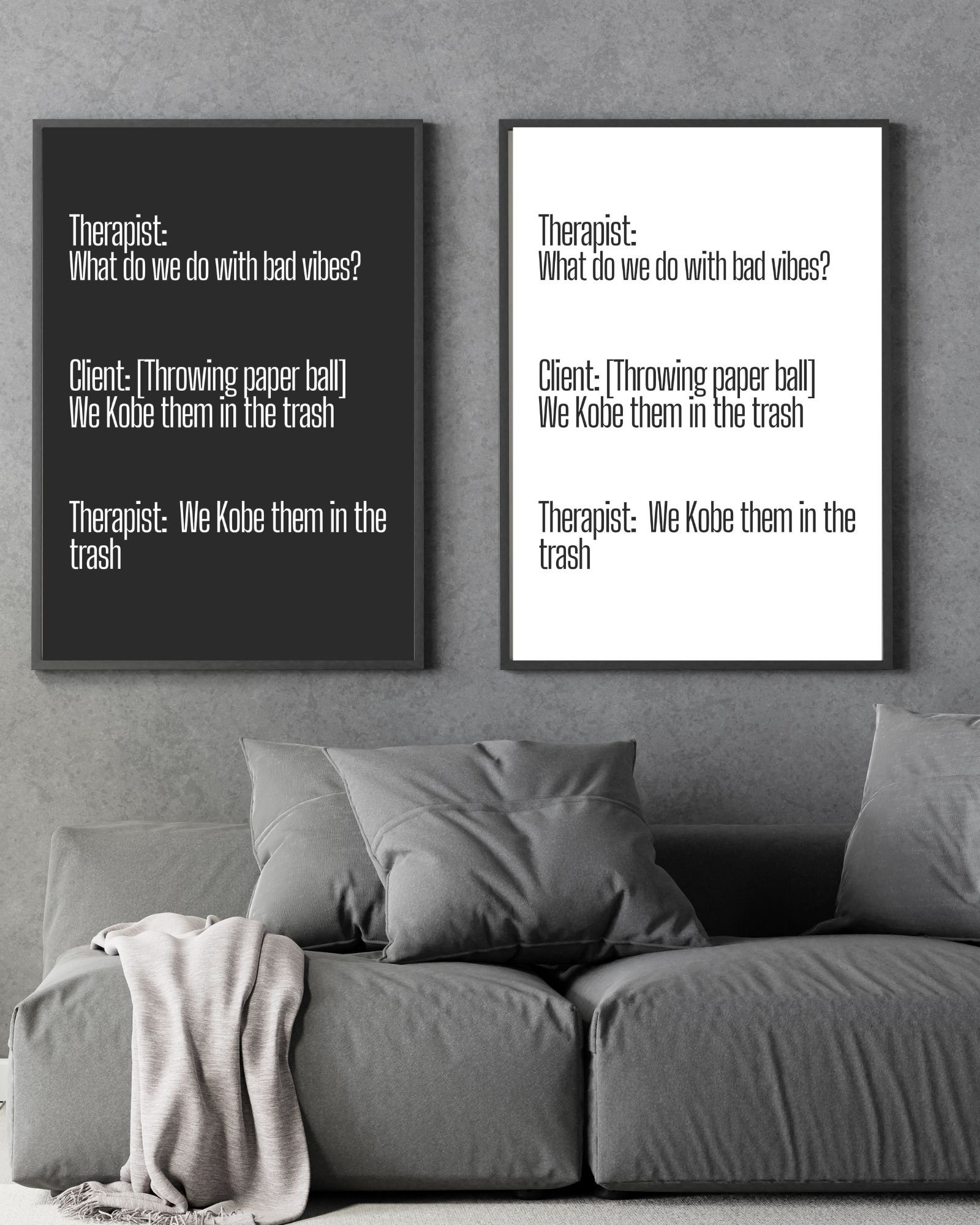 Therapist Meme Poster: Funny Counseling Office Decor (digital Download ...