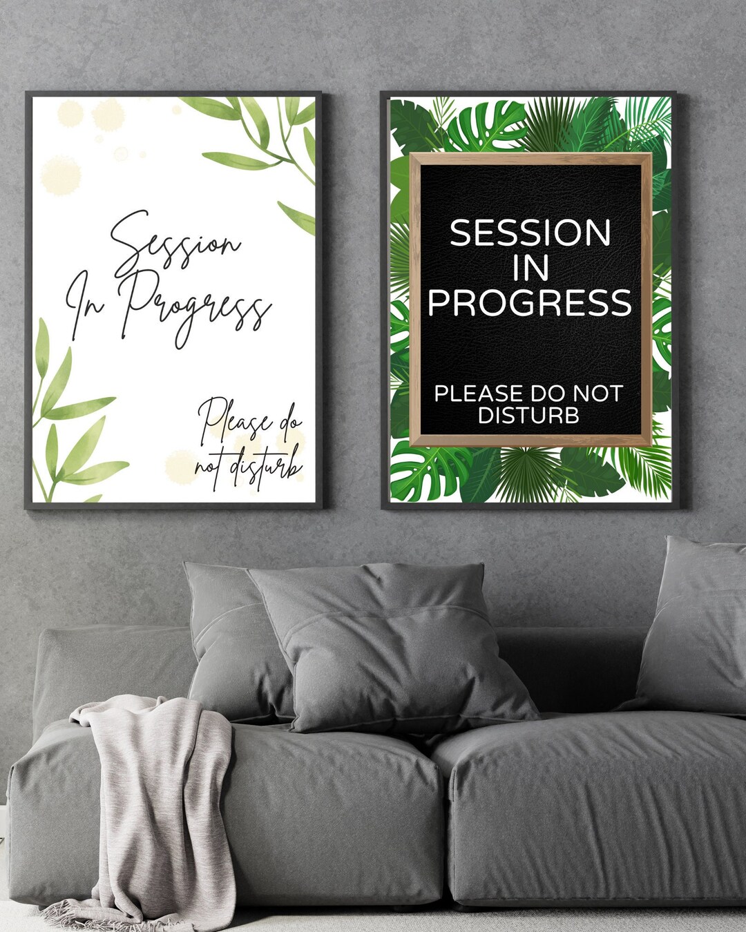Session in Progress Sign: Therapy Office Decor (digital Print) - Etsy